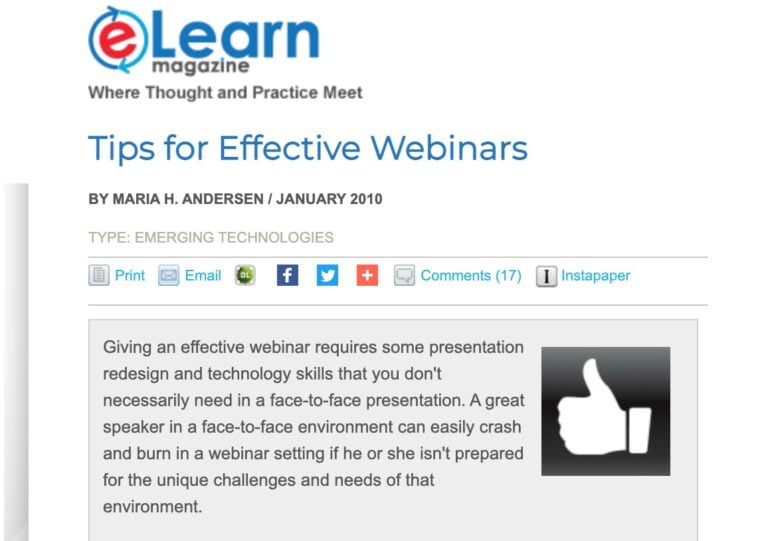 Tips for Effective Webinars - Busynessgirl